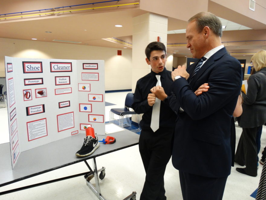 Riley High School Students Showcase Innovation | PLTW